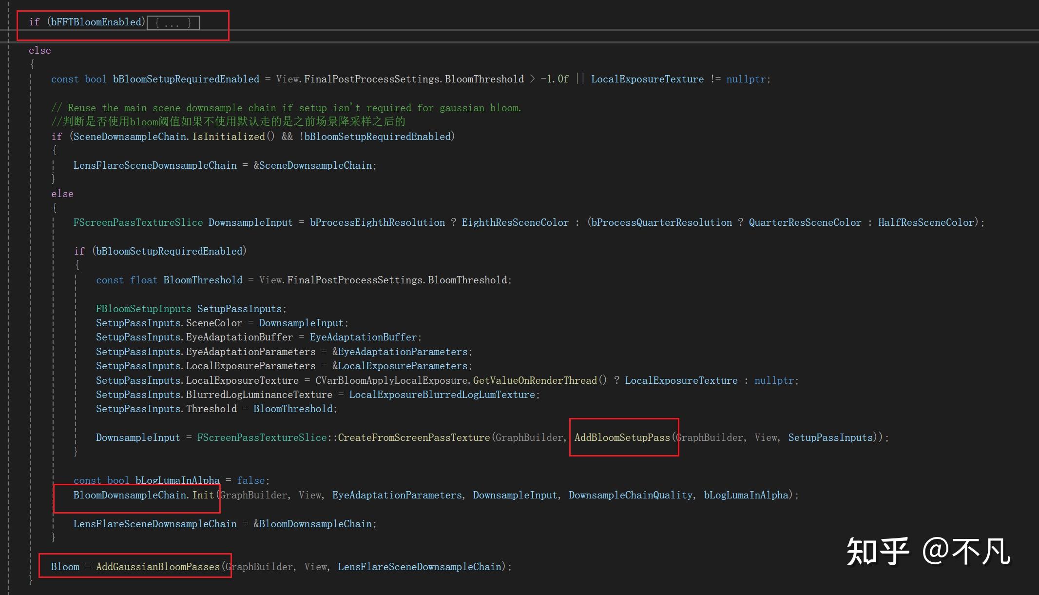 UE Bloom梳理及添加一个自定义bloom接口 - 知乎