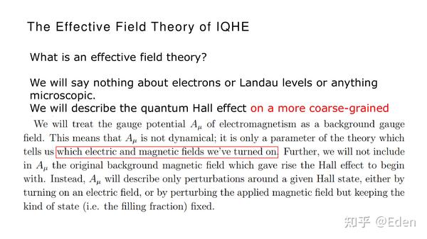 整数量子霍尔效应（IQHE）与 Chern-Simons 场论 - 知乎
