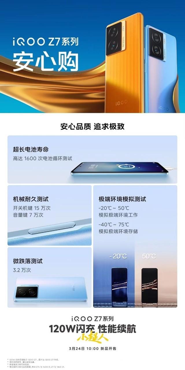 iQOO Z7系列1299元起售 安心购服务护航优秀体验 - 知乎