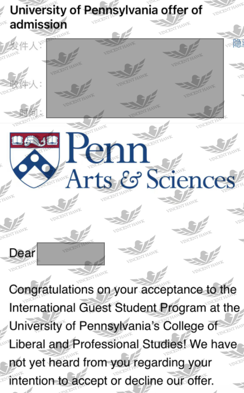 VH雏鹰计划 · 海外交换Offer｜UPenn 交换 offer+1！祝贺VH学员获录宾夕法尼亚大学海外交换项目！ - 知乎