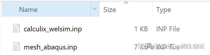 使用WELSIM生成CalculiX求解器文件 - 知乎