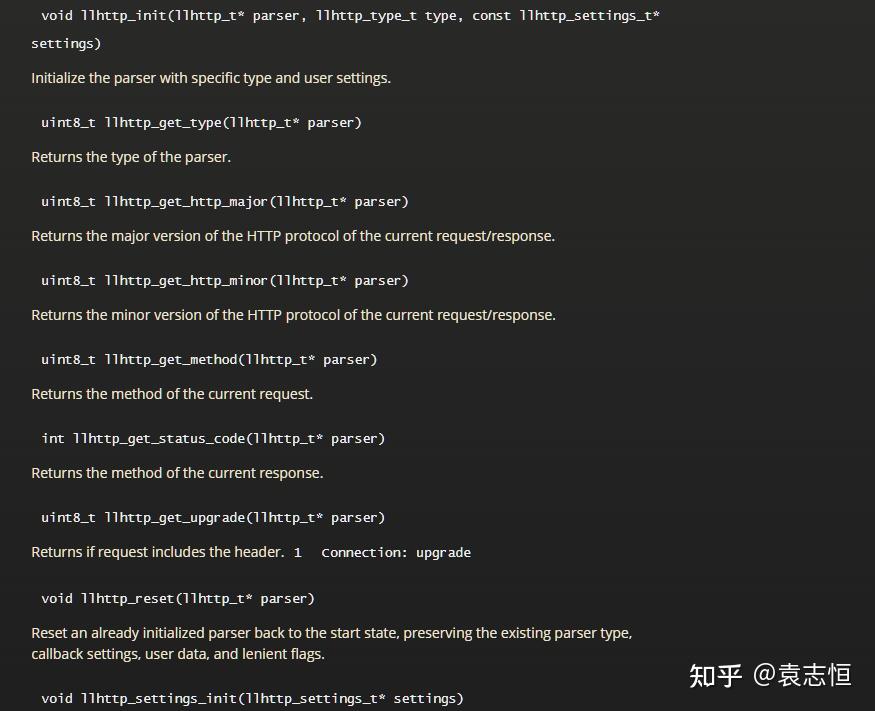 可移植、便携的 HTTP 协议解析库 - llhttp - 知乎