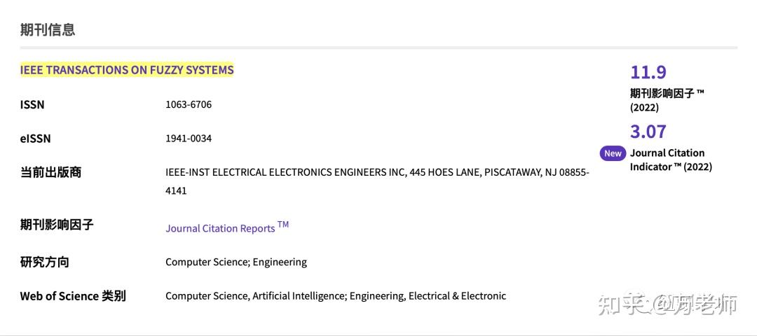 主推征稿：模糊系统/深度学习/神经网络/大数据/物联网/数据挖掘/一区顶刊，《IEEE Transactions on Fuzzy Systems》，CCF期刊，美国期刊，IEEE旗下，因子 ...