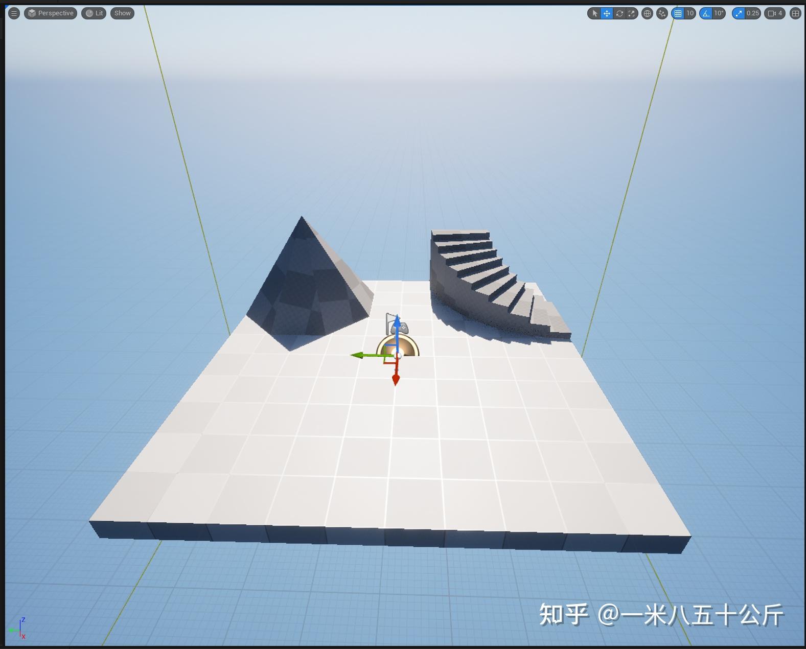 [UE5 P2]快速创建关卡和光照 - 知乎