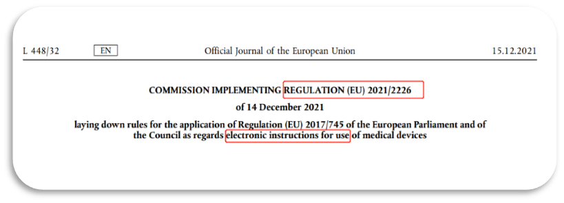 医疗器械使用电子说明(eIFU)的使用要求 - 知乎