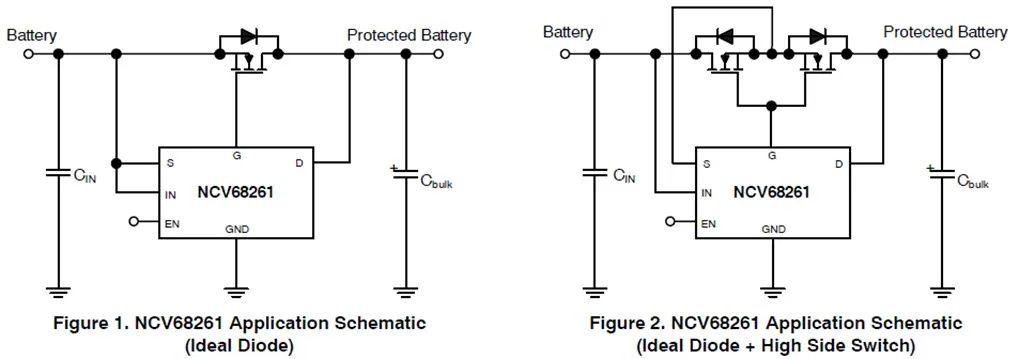 安森美 Ideal Diode and High Side Switch NMOS Controller NCV68261 介绍 - 知乎