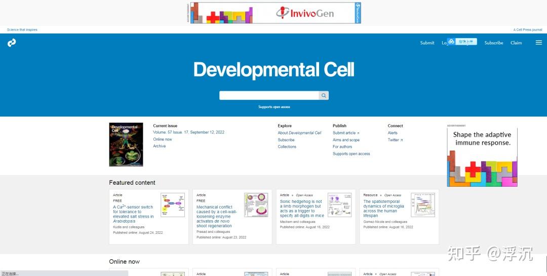 期刊推荐-发育生物学 - 知乎