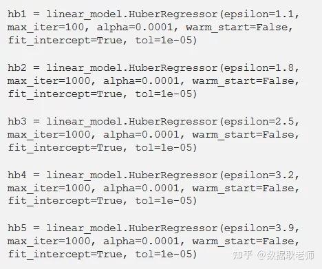 Huber回归和Ridge回归：如何处理Python中的异常值？ - 知乎