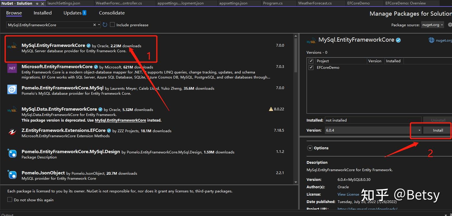 零基础，手把手教你EntityFrameworkCore 基本用法 - 知乎
