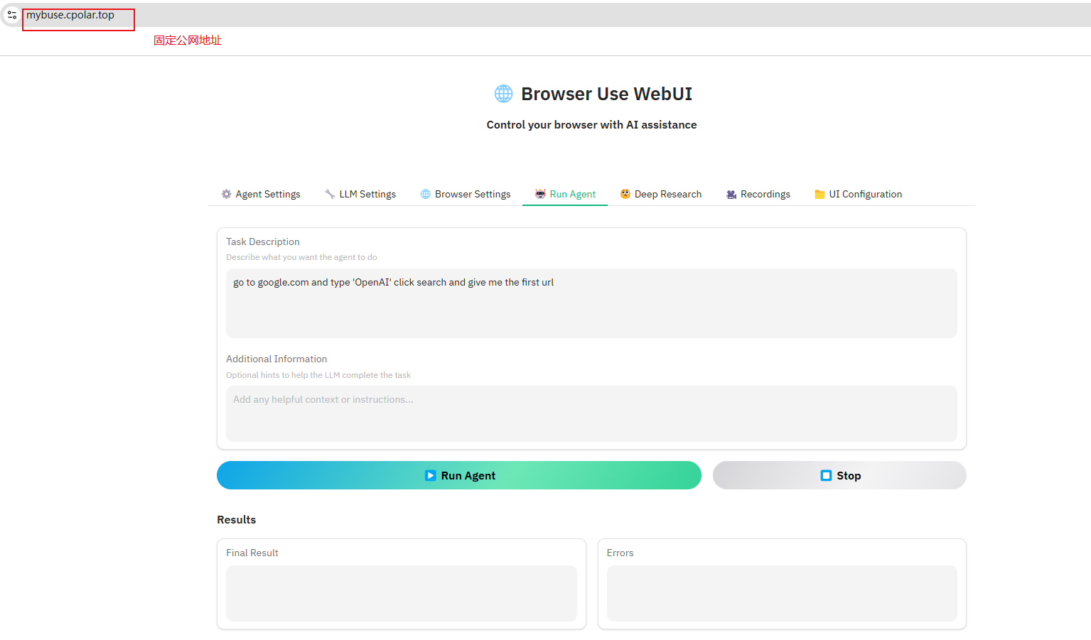 Browser-Use WebUI：让AI自动使用浏览器帮你查询信息执行任务 - 知乎