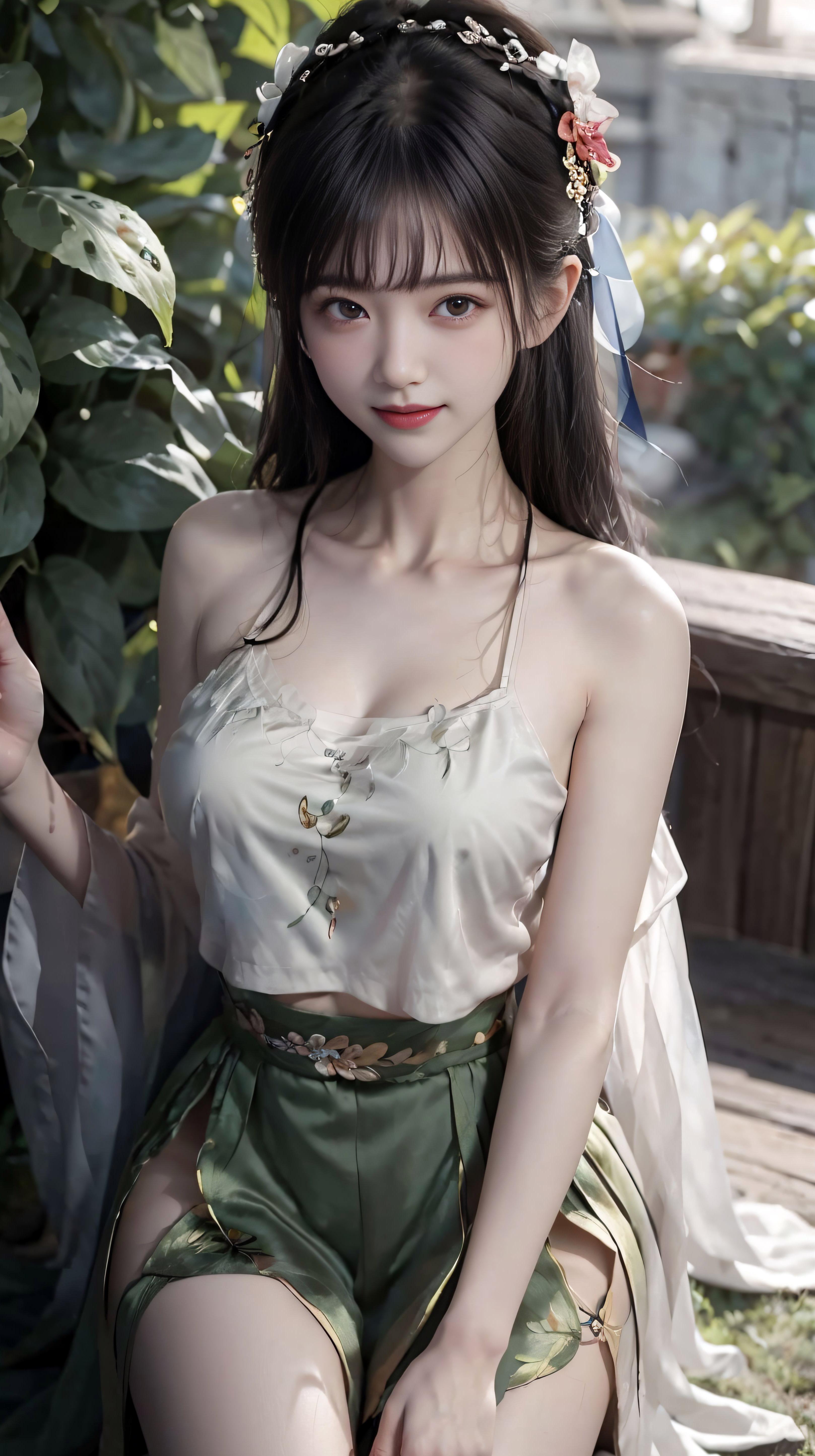 AI绘画美女多图系列9—《长安三万里》古风肚兜女60+P（此系列专栏会持续更新不同风格美女图） - 知乎