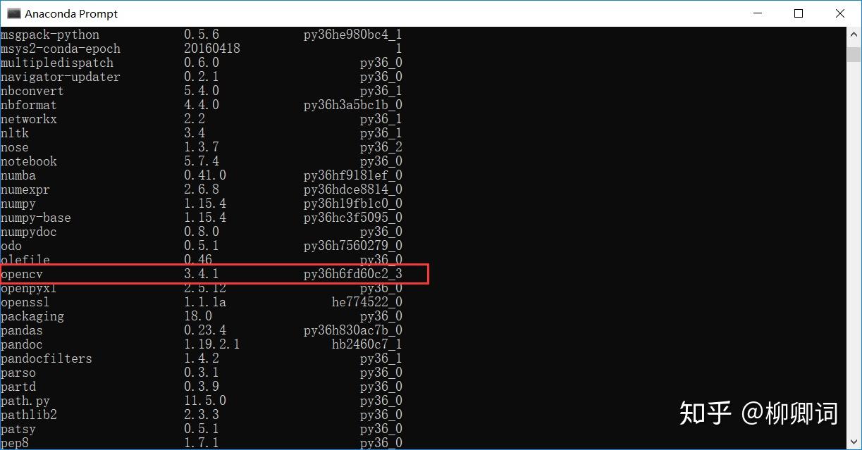 Anaconda + Python + OpenCV 环境配置 - 知乎