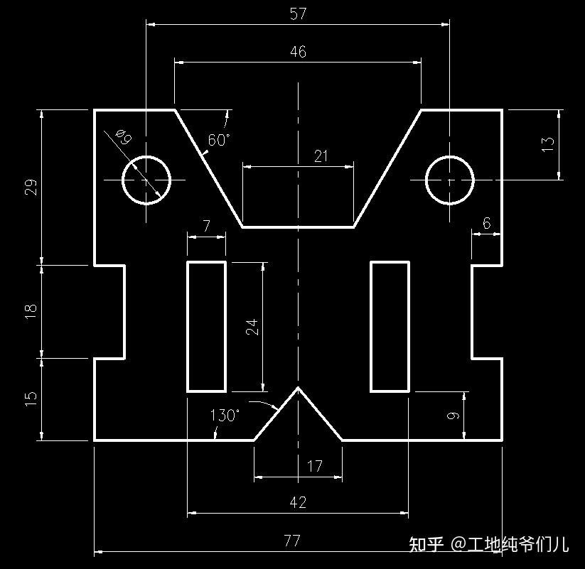 想练习cad绘图？300多张cad基础练习图纸汇总，从基础入门到精通 知乎