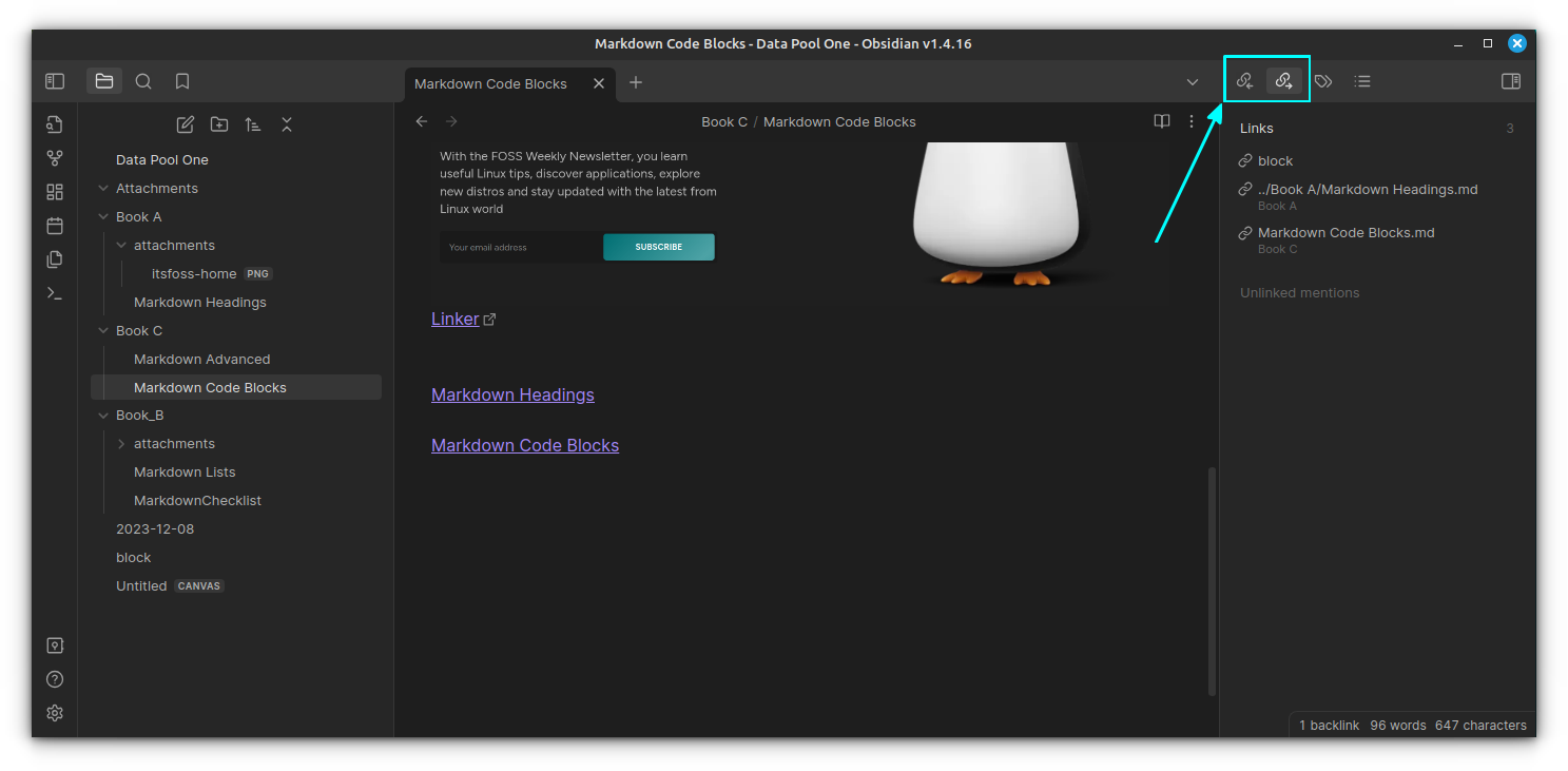 在 Obsidian 中创建和使用链接 | Linux 中国 - 知乎