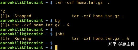 如何在后台运行Linux命令并在终端中分离 - 知乎