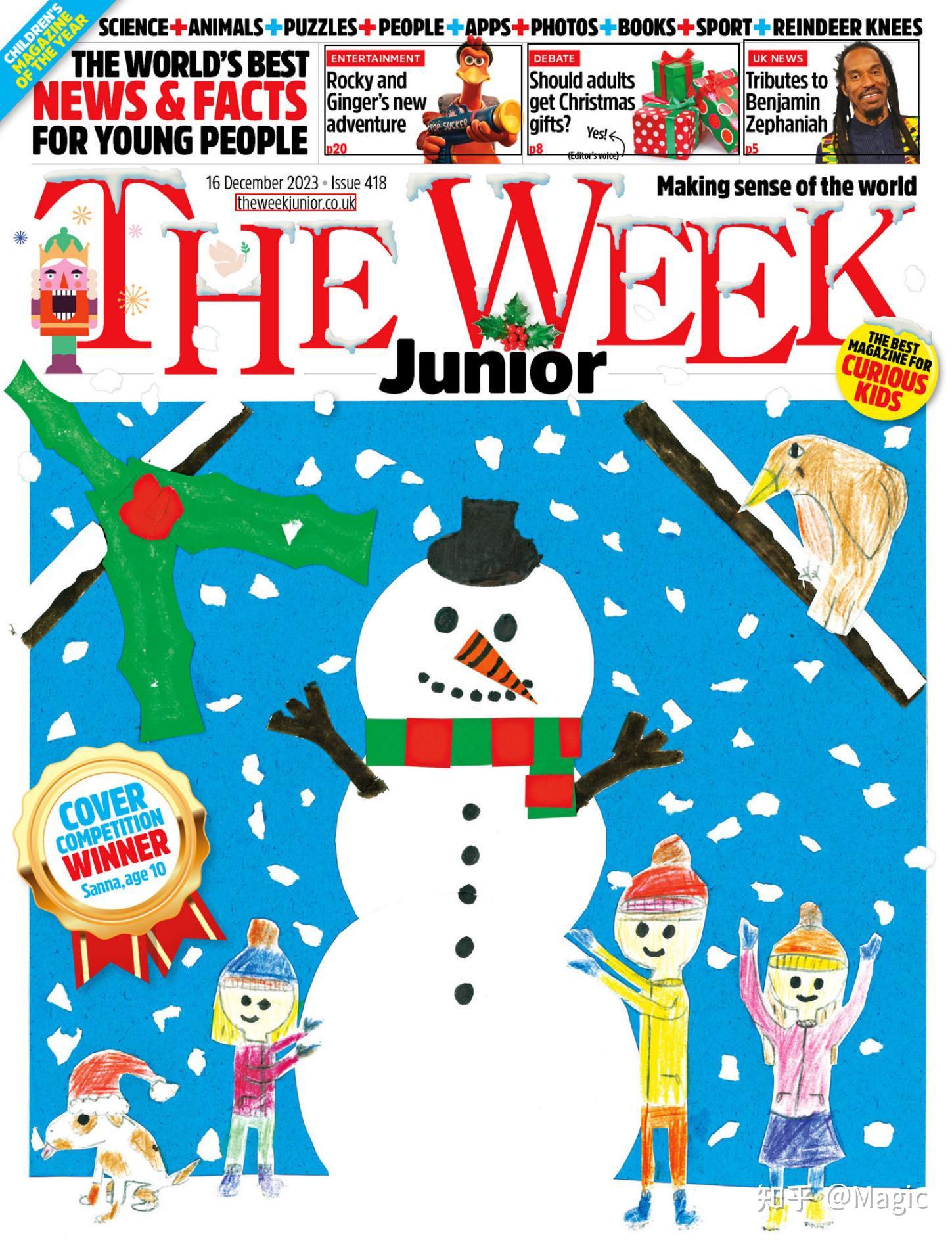 外刊更新|The Week Junior[英国]青少年周刊杂志2023.12.16期下载PDF电子版网盘订阅 - 知乎