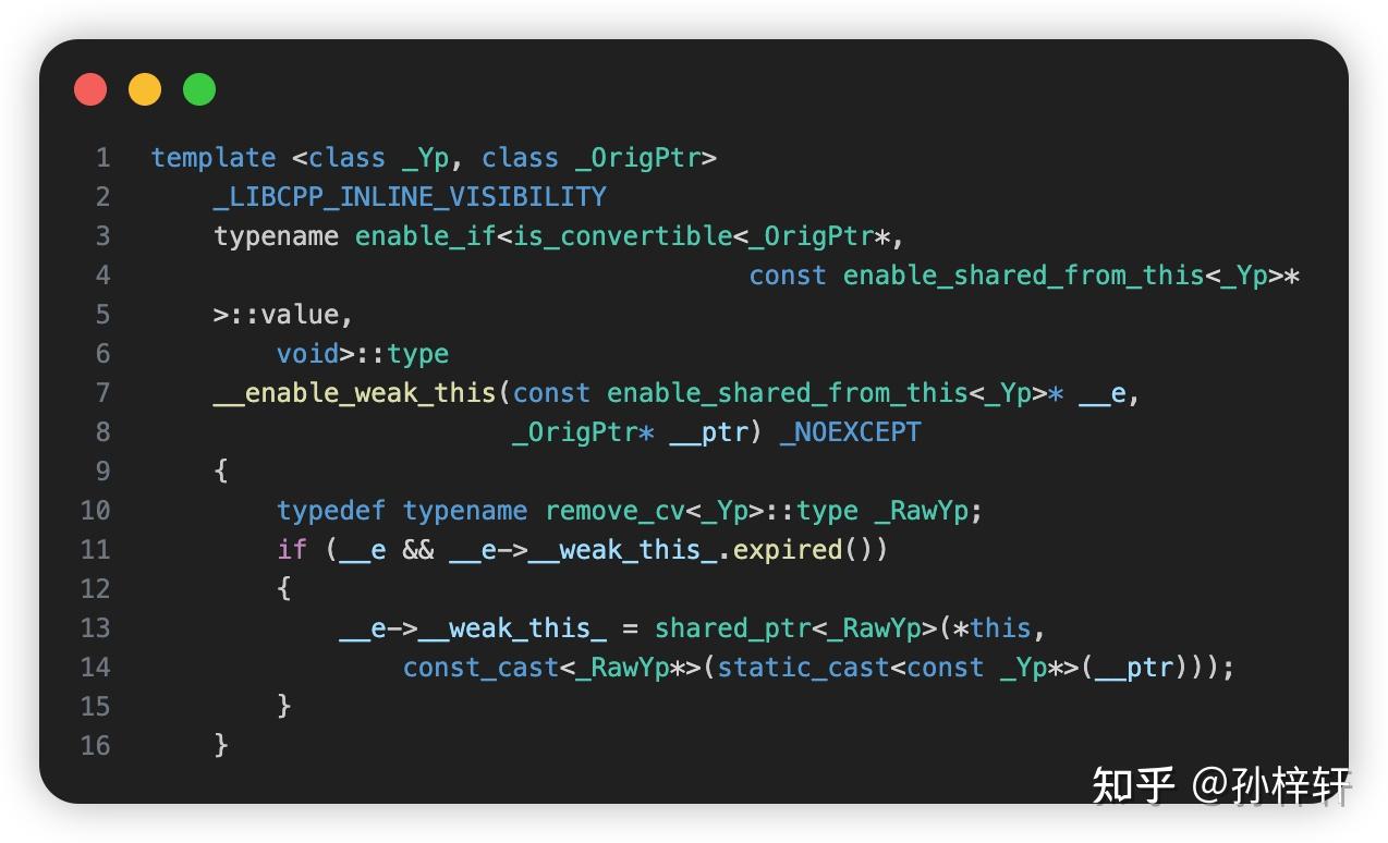 STL enable_shared_from_this深入了解 - 知乎
