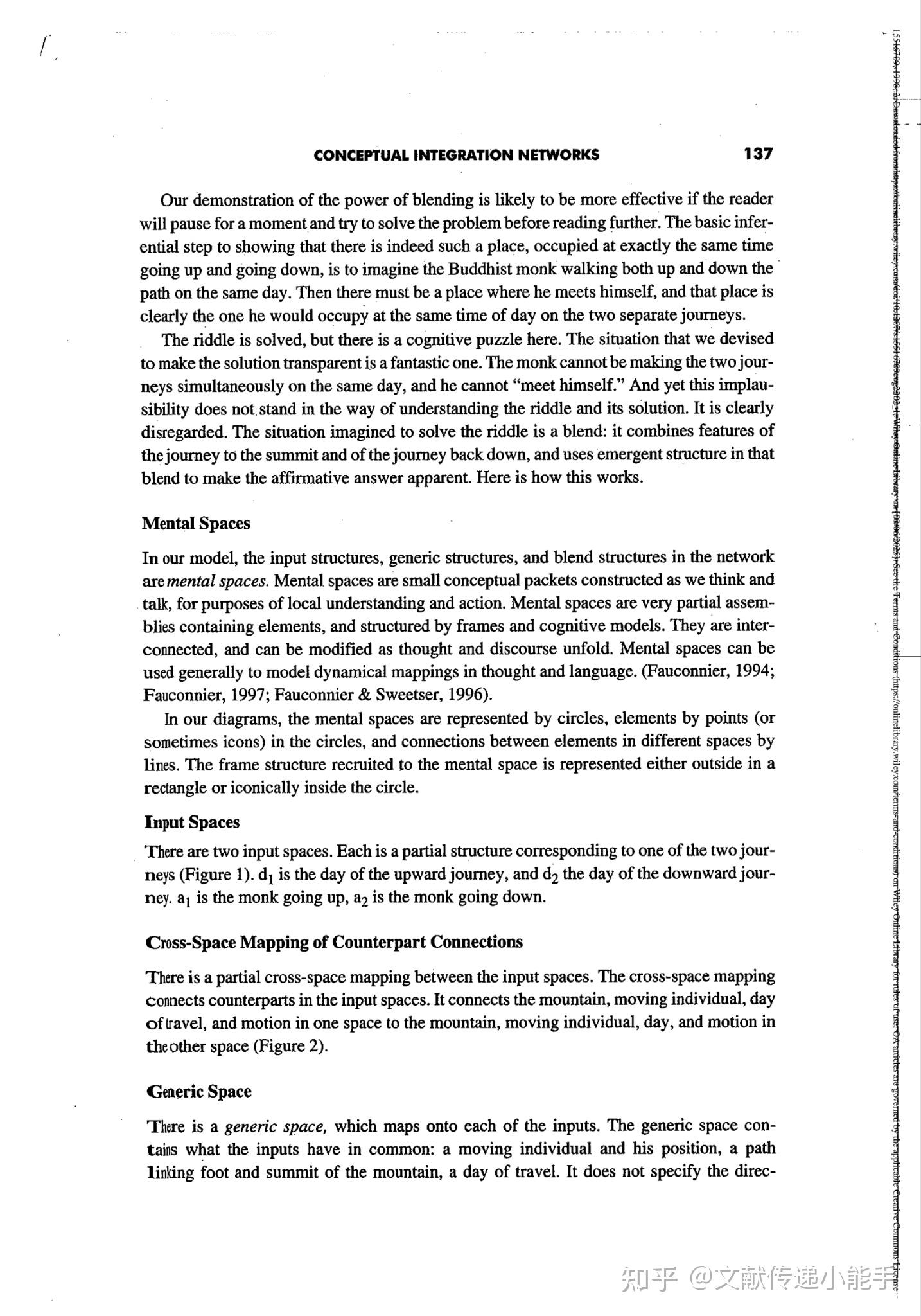 Fauconnier G, Turner M. Conceptual integration networks[J]. Cognitive ...