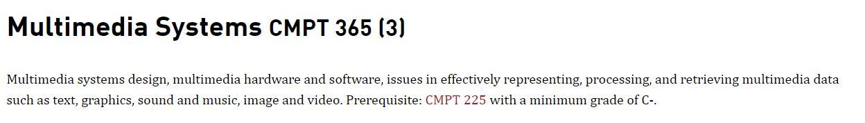 SFU CS选课指南 - 知乎