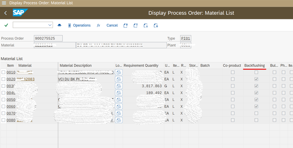 SAP PP初阶工单里的Backflush组件 - 知乎