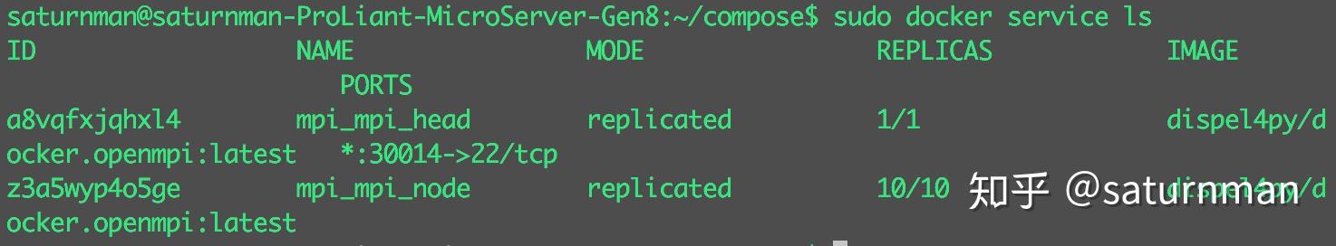 使用docker swarm快速部署openmpi集群 - 知乎