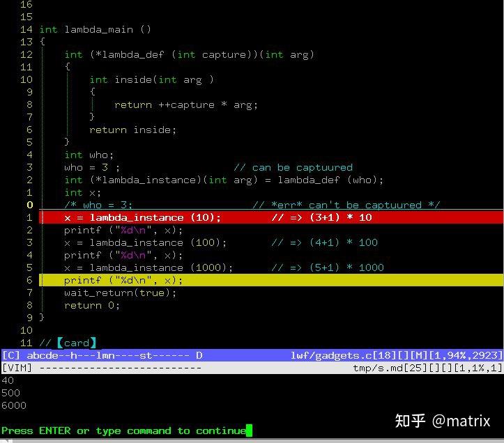 关于C语言 gcc lambda 方法简要说明 - 知乎