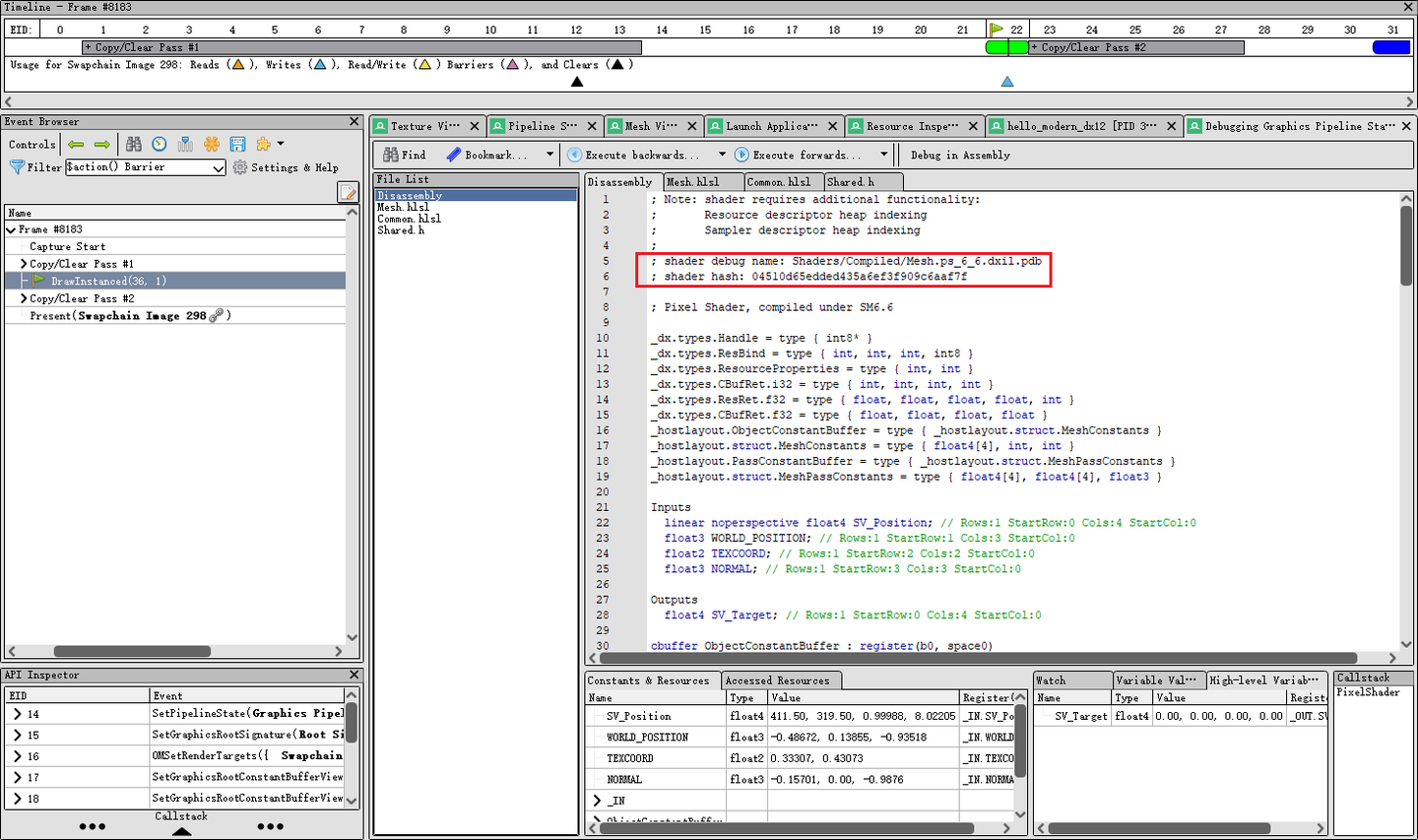 用 renderdoc 调试 dx12 shader - 知乎