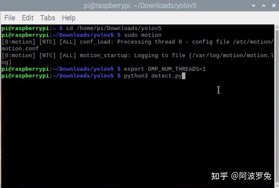 树莓派3B+运行YOLOv5/6.2 - 知乎