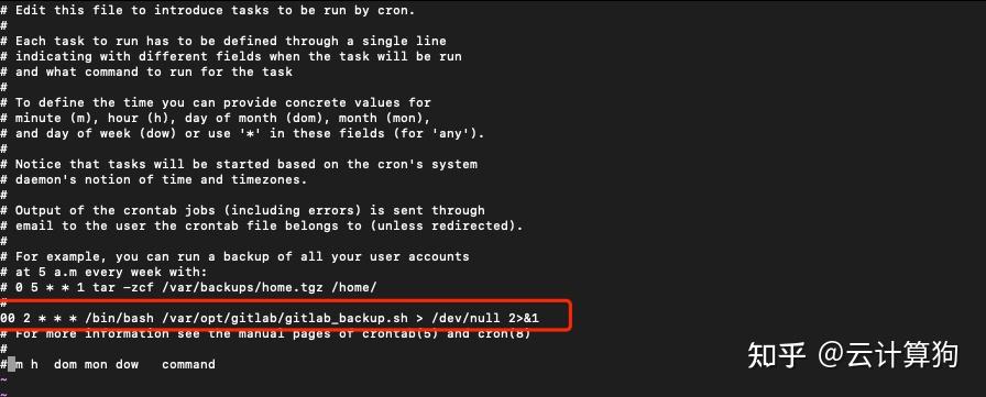 gitlab的自动定时备份 - 知乎