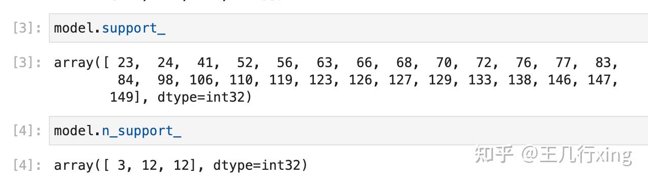 如何查看SVM的支持向量、向量索引+各类支持向量个数？ - 知乎