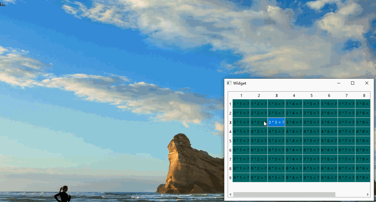 Qt Model/View结构原理之QAbstractTableModel基本使用 - 知乎