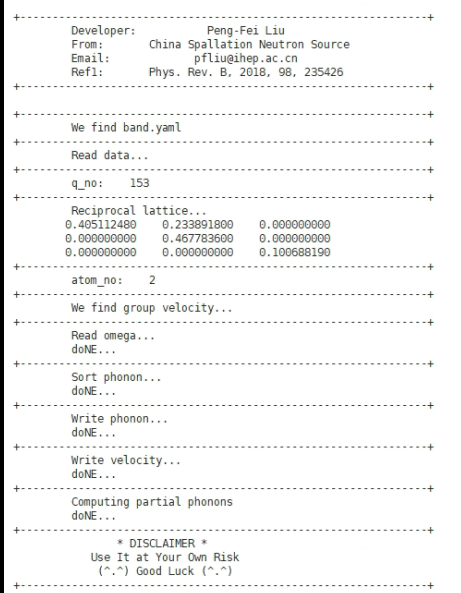 VASP+phonopy计算声子群速与数据导出 - 知乎