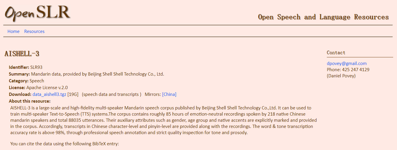 OpenSLR-93: AISHELL-3 - 知乎