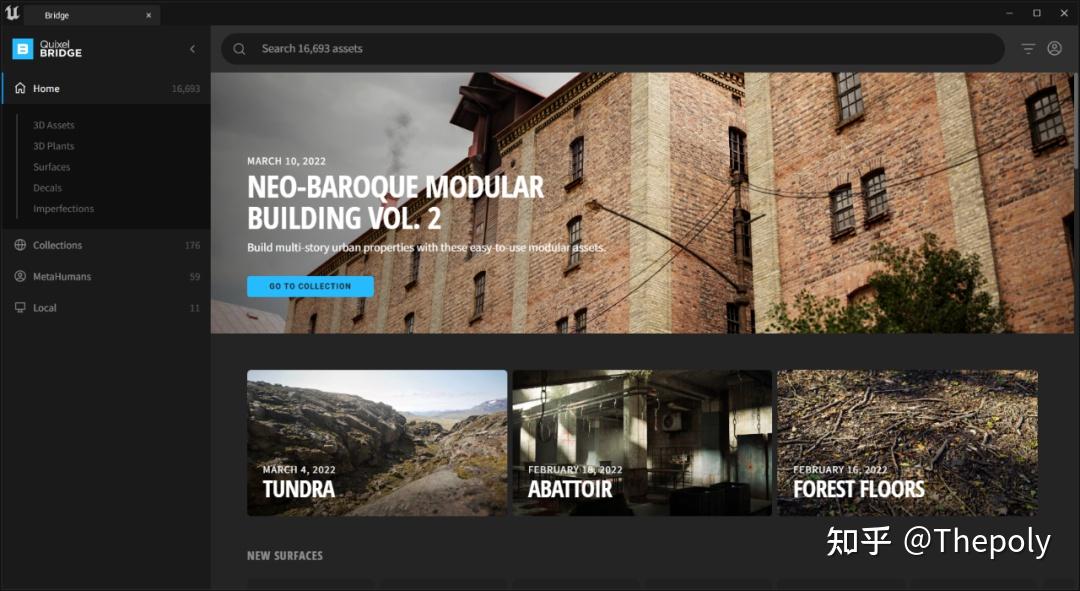 Unreal丨UE5与Quixel Bridge 混合材质 - 知乎