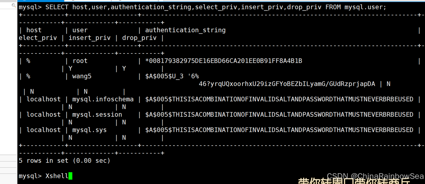 3. MySQL 用户与权限管理，角色管理(详细说明操作配置) - 知乎