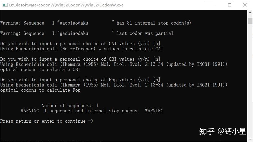 密码子偏好性分析~codonW，EMBOSS：CUSP（图文教程） - 知乎
