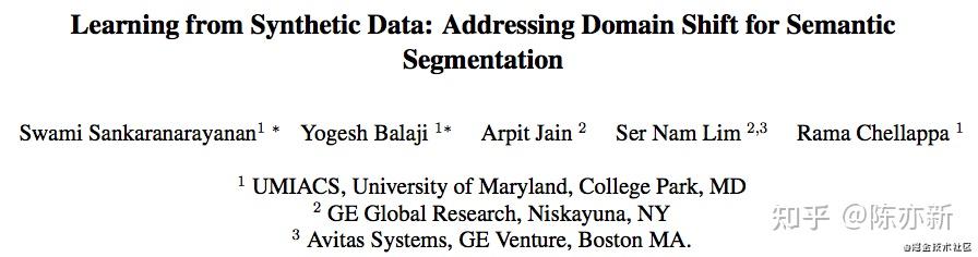 域迁移DA | Learning From Synthetic Data: Addressing Domain Shift for Se | CVPR2018 - 知乎