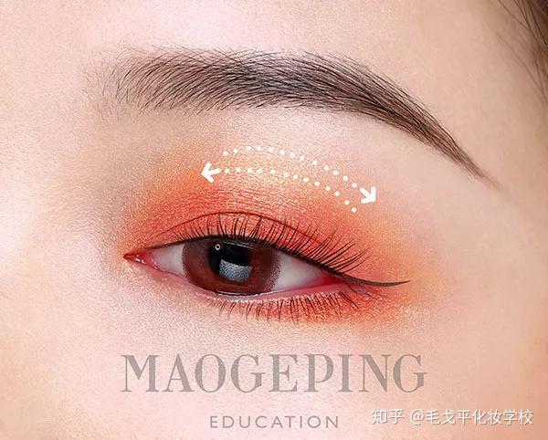 买了眼影不会画?教你八种常见眼影画法及色彩搭配! 知乎