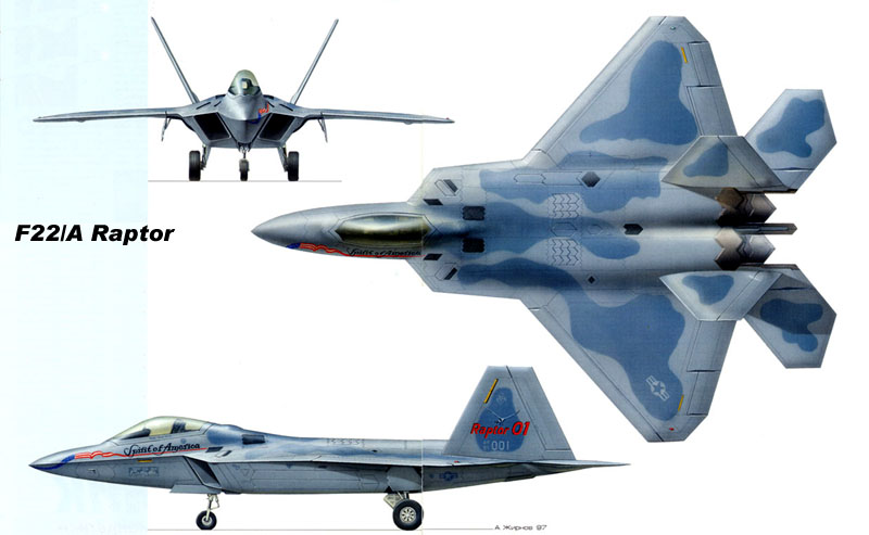 笔记：理解F-22设计思想之隐身设计一览 - 知乎