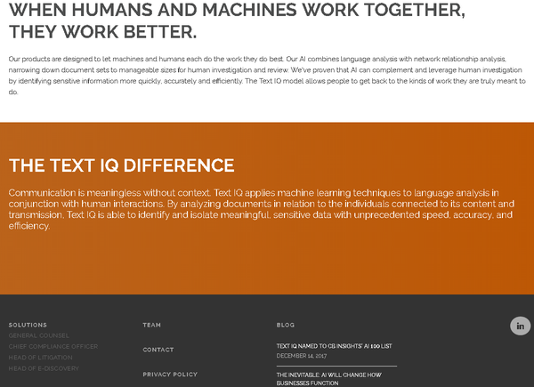 酷站推荐 - textiq.com - text IQ | Protecting Enterprises From High-Stakes ...