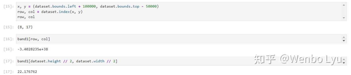 python栅格数据处理学习记录一之初识rasterio - 知乎