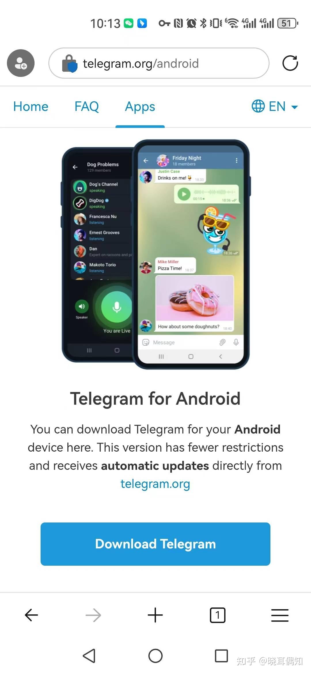Telagram的下载与使用-手机版 - 知乎