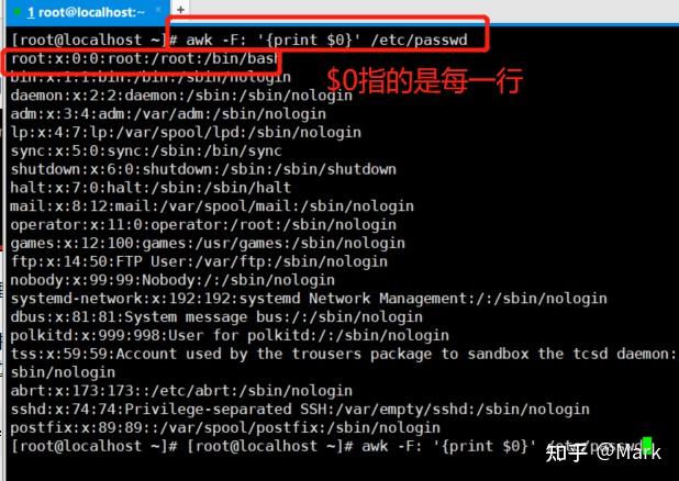 linux三剑客之三（awk）(最强大） - 知乎