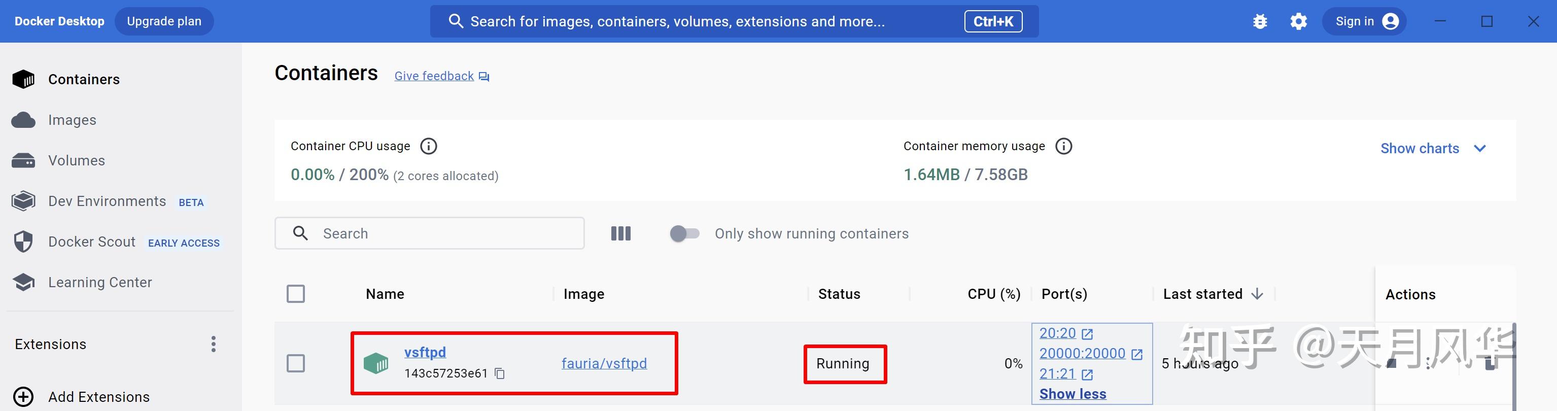 【Docker】构建FTP文件管理服务 - 知乎
