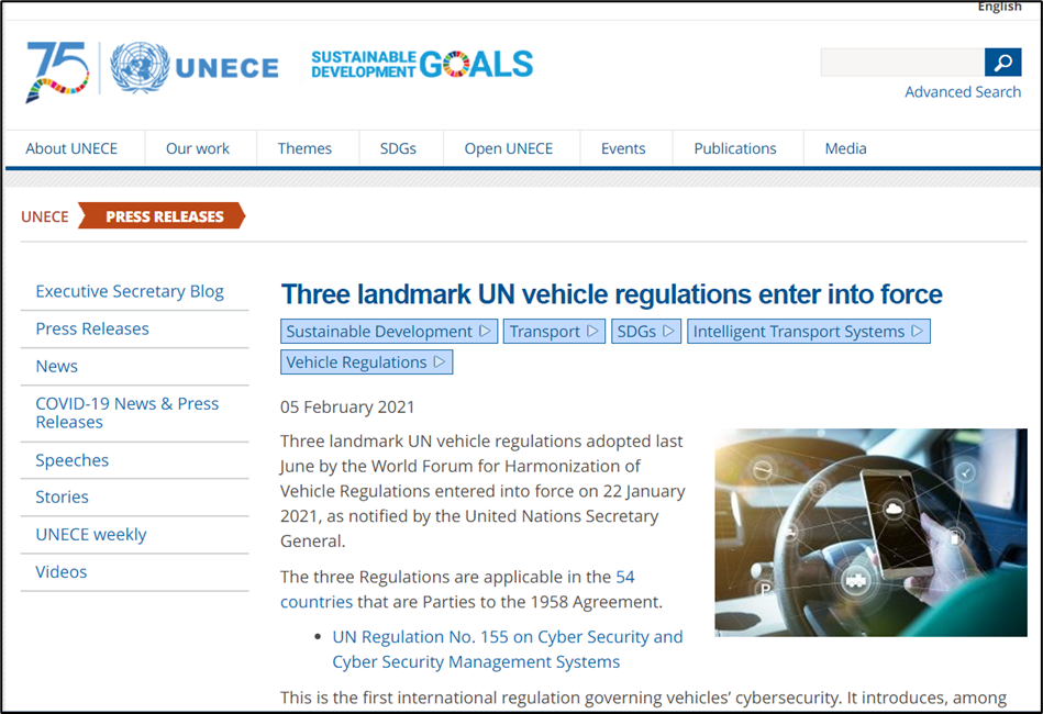 认识R155法规（UN Regulation No. 155）-MUNIK - 知乎