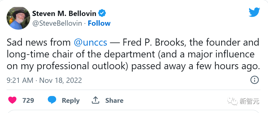 享年91岁！图灵奖得主、软件工程圣经《人月神话》作者Fred Brooks逝世 - 知乎