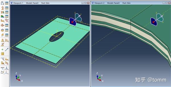 ABAQUS 多层双向复合板XFEM开裂模拟 - 知乎