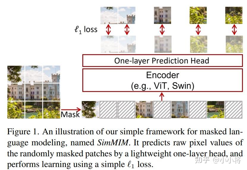 SimMIM：一种更简单的MIM方法 - 知乎
