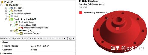 ANSYS Workbench结构热固耦合计算 - 知乎